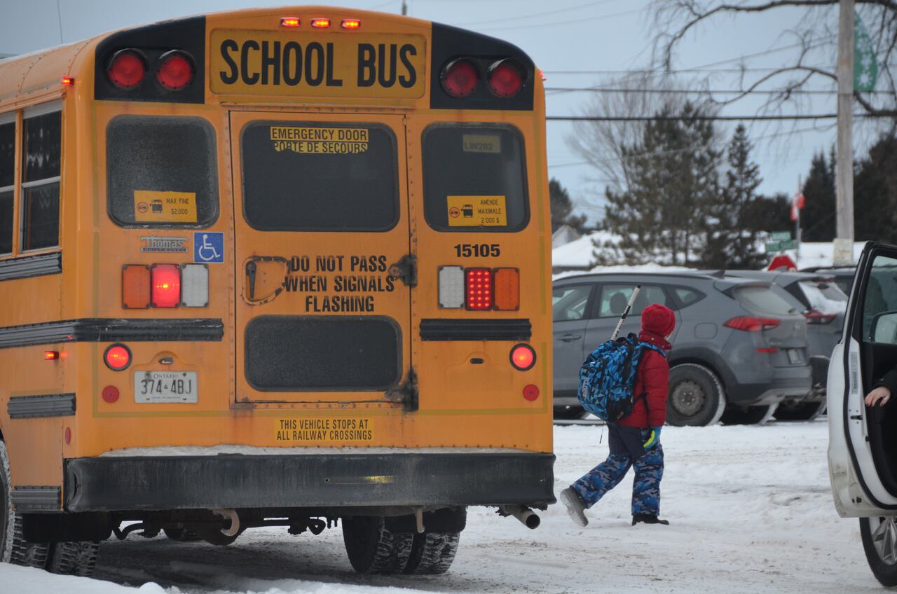 School buses cancelled again in many places outside of Ottawa