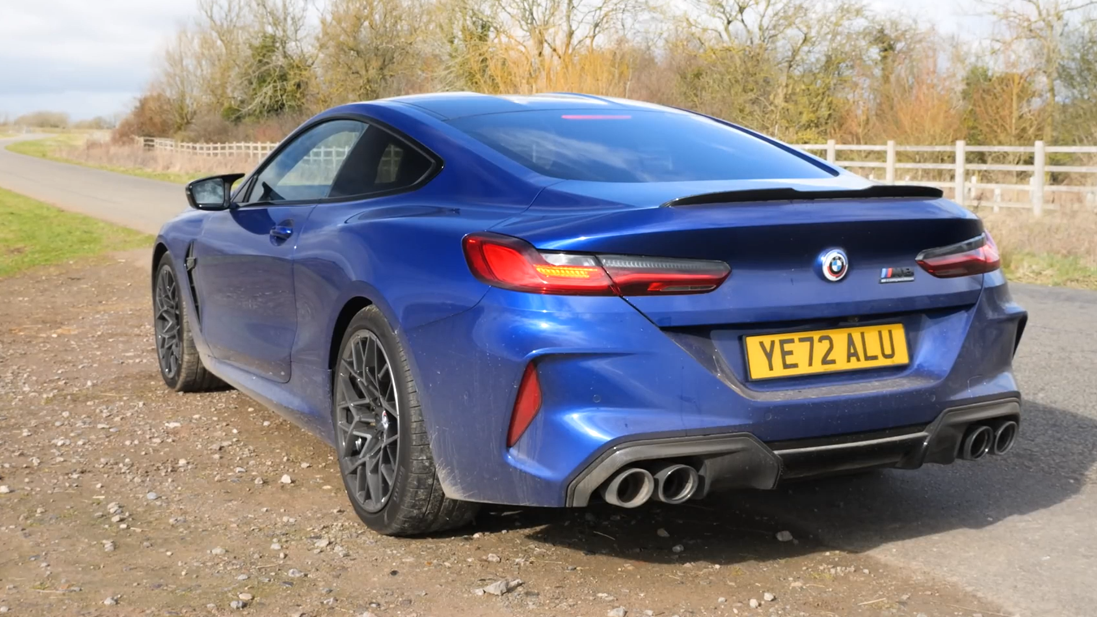 Driving the BMW M8 Competition on the road