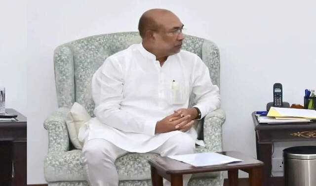 Former Manipur CM N Biren Singh heads to Delhi amid political speculations