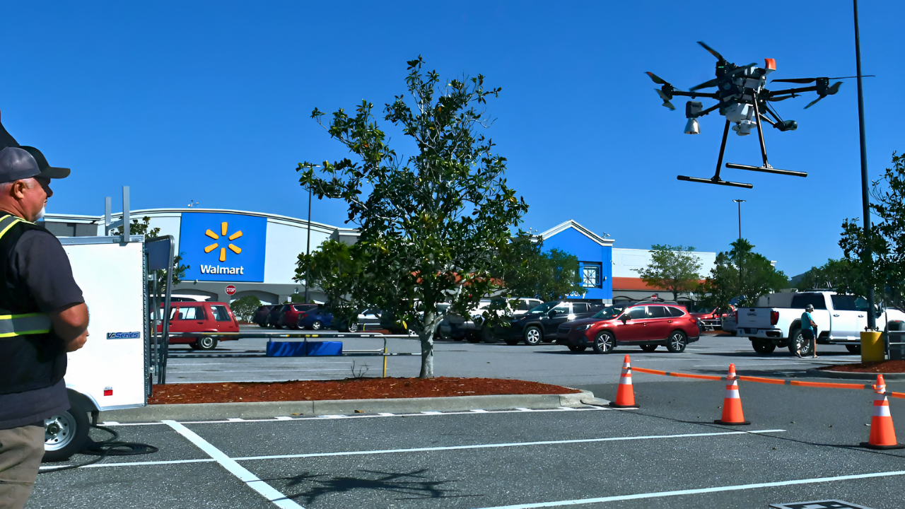Walmart drone blitz expands to 150 more stores as 40M Americans fall ...