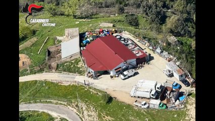 Cotronei, traffico illecito di rifiuti: sequestrati oltre 50 mila euro