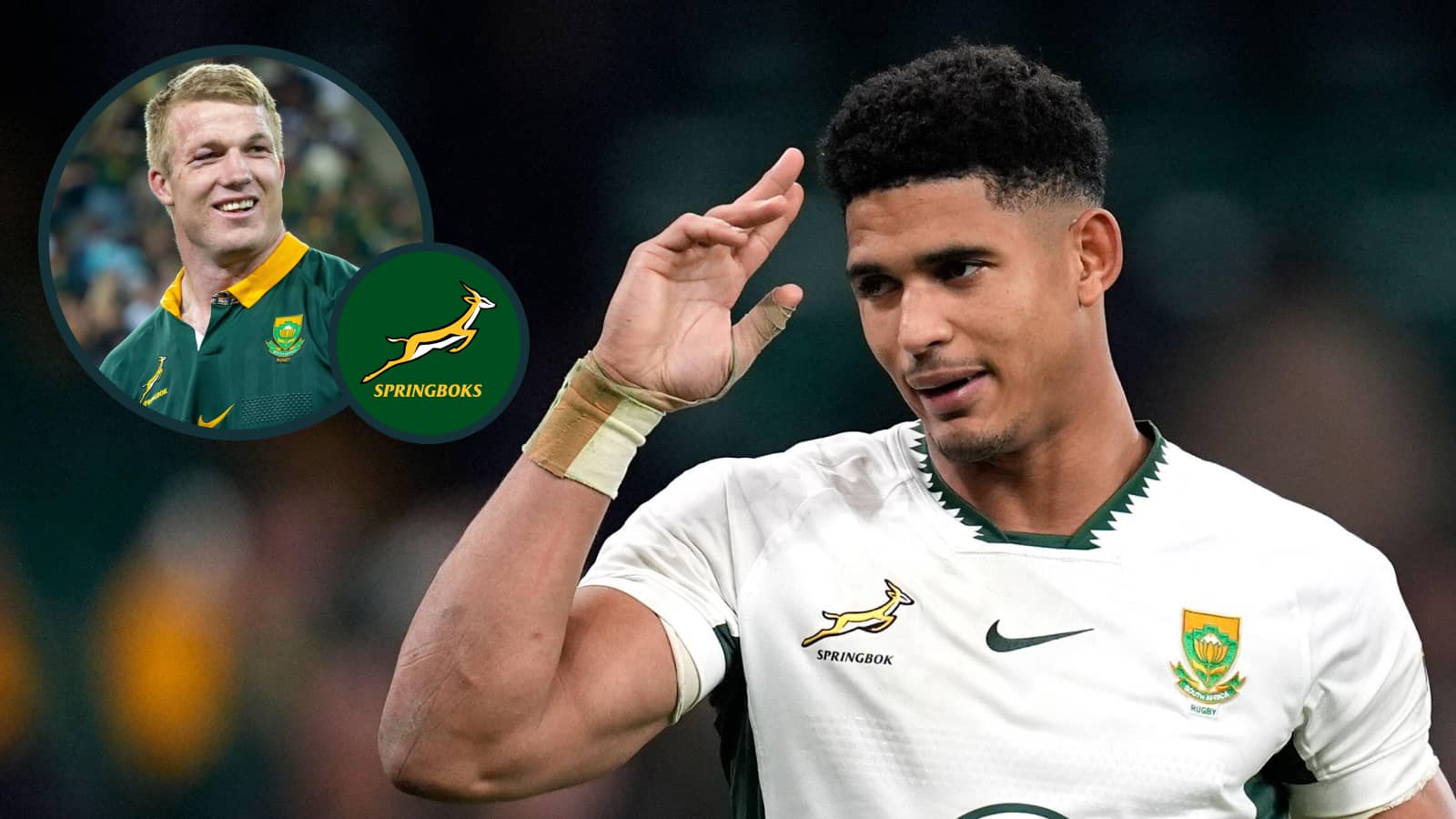 Springboks: Cheslin Kolbe overlooked as Sacha Feinberg-Mngomezulu ...