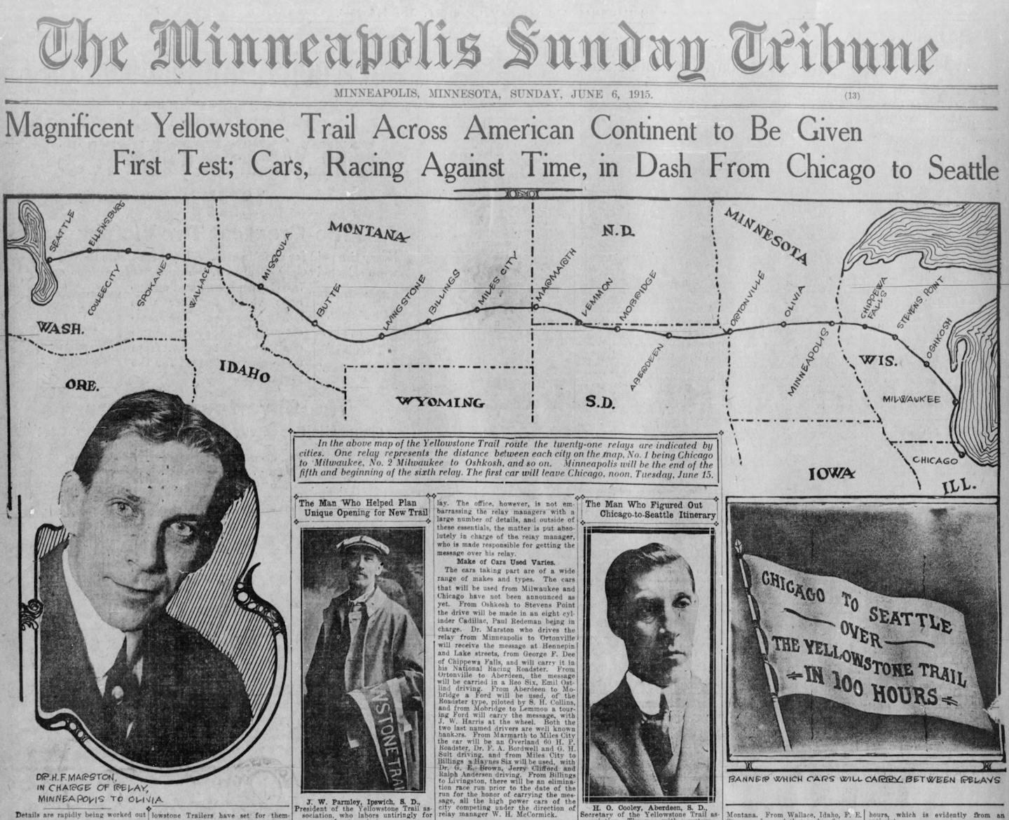 Back when 25 mph was top speed, drivers took this route through Minnesota