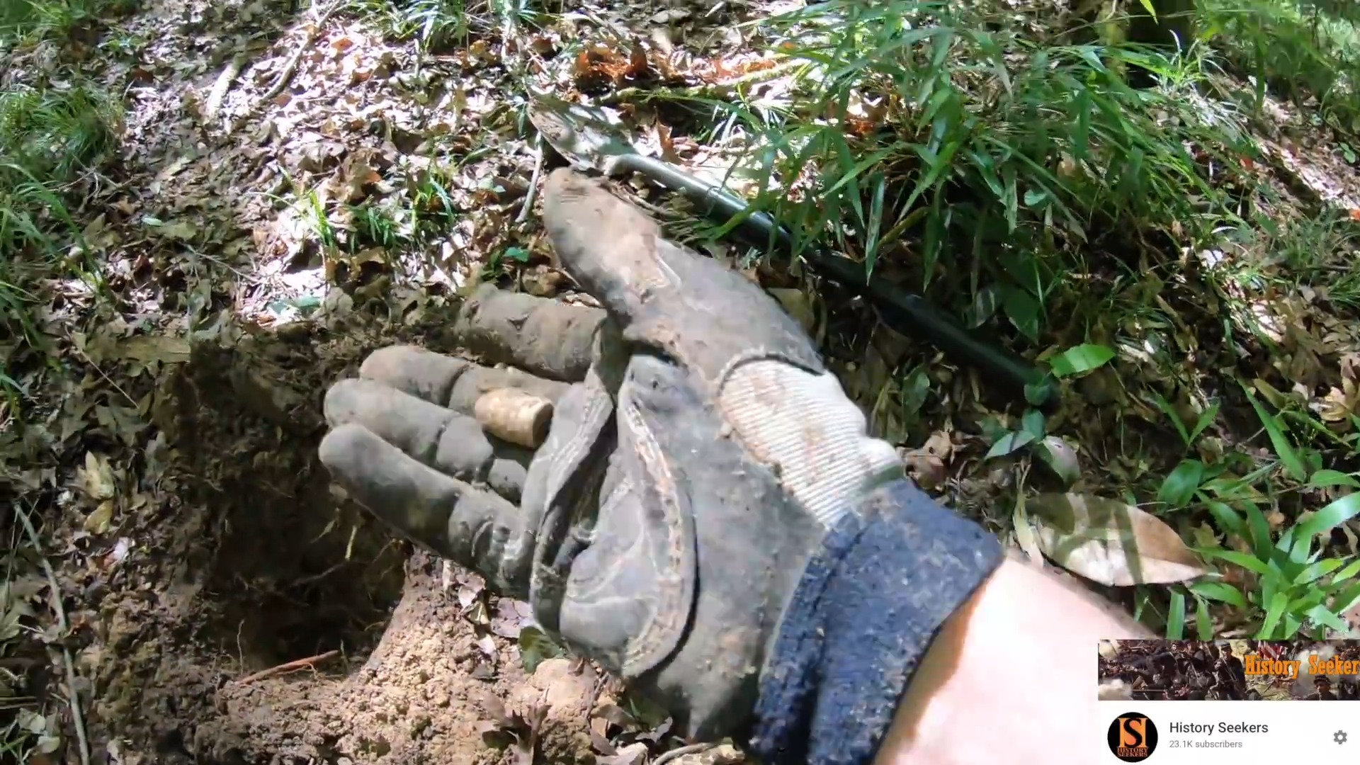 A Possible Body-Struck Civil War Bullet Found Metal Detecting
