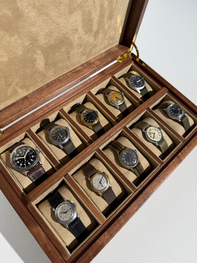 A god-tier Americana collector shares his trove of vintage field watches