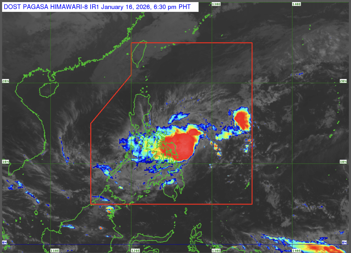 Tropical storm Ada holds strength, Signal No. 1 up in parts of PH