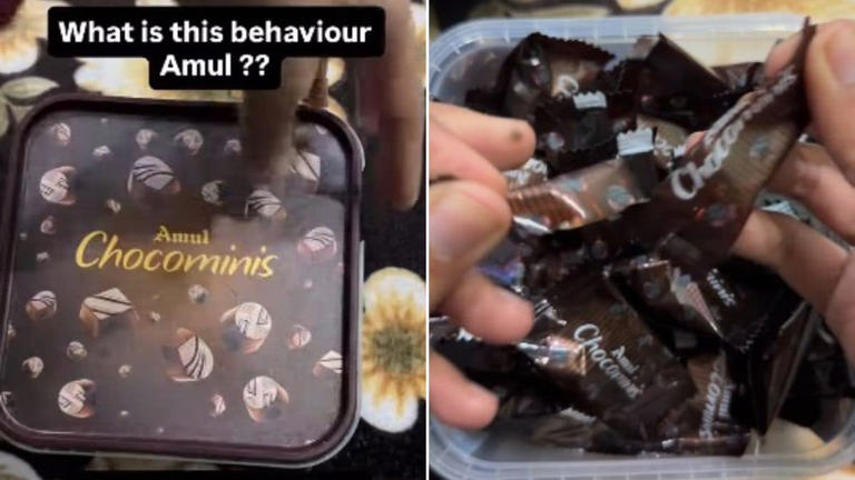 No chocolate, only wrappers? Amul responds to viral Chocominis complaint