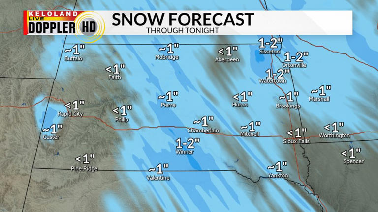 Snow & cold...welcome back to winter