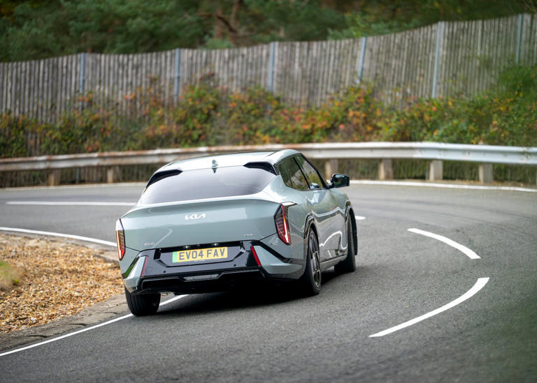 UK drive: The Kia EV4 fastback is a good car, but feels out of place on ...