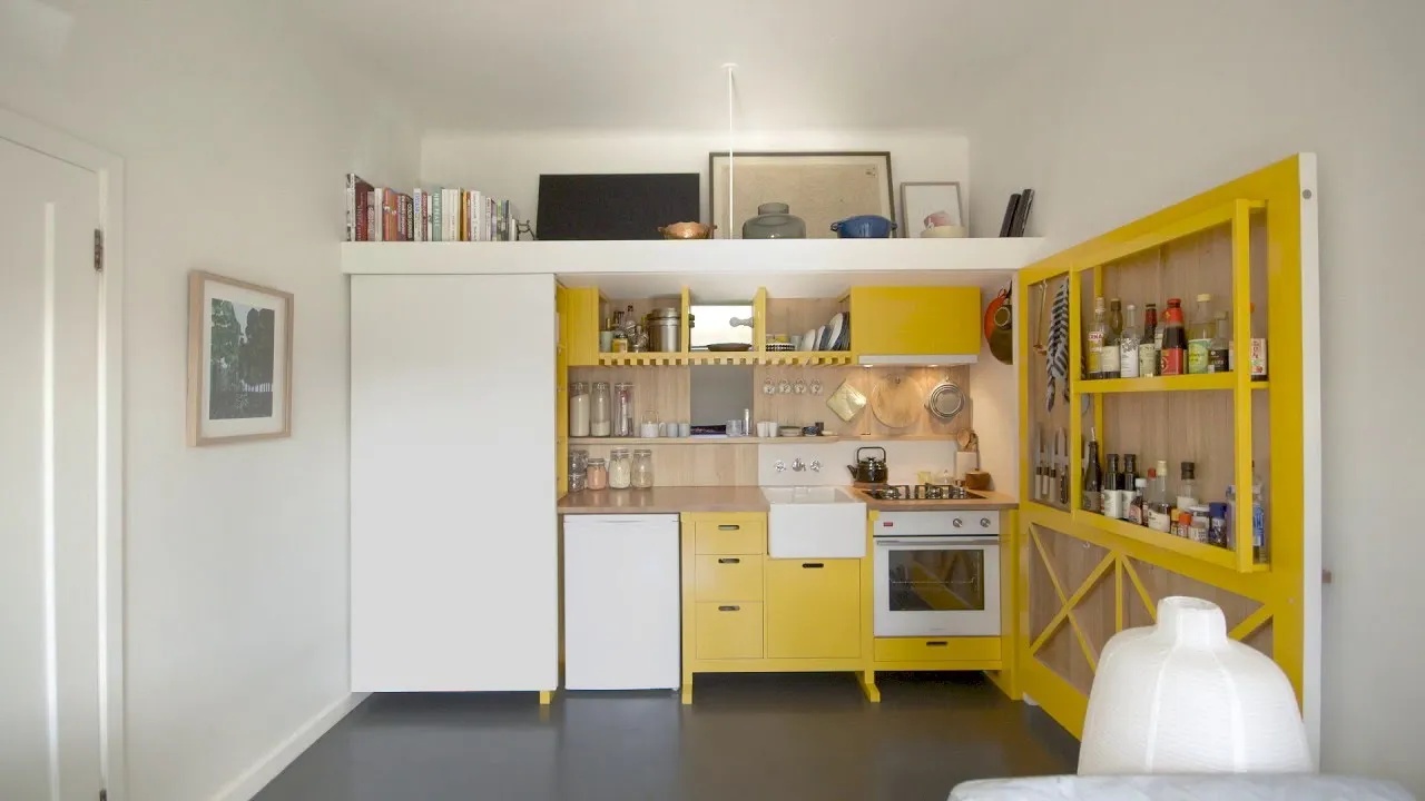 This space works hard. How 24sqm became a functional home