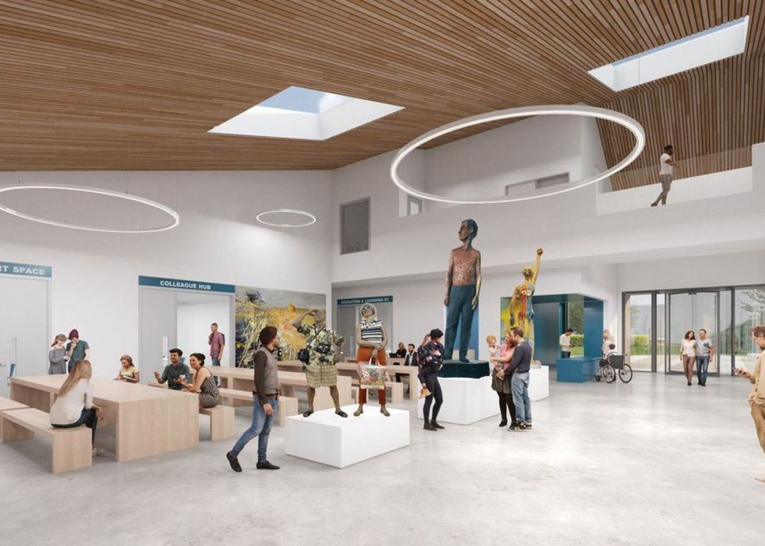 Gallery chiefs welcome £56m to fund new home for national art collection