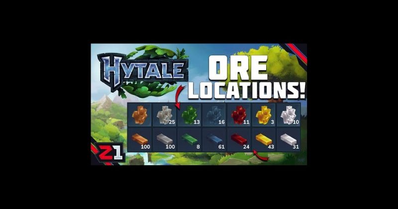 All Hytale ores locations explained: where to find every mining resource