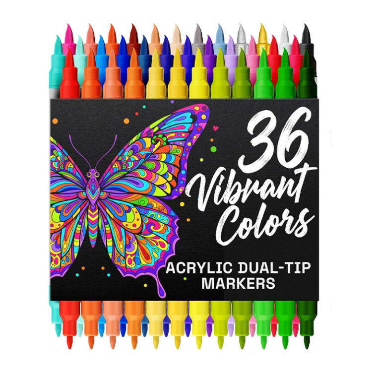 Amazon's quality 36-pack acrylic paint marker set is a DIY must-have