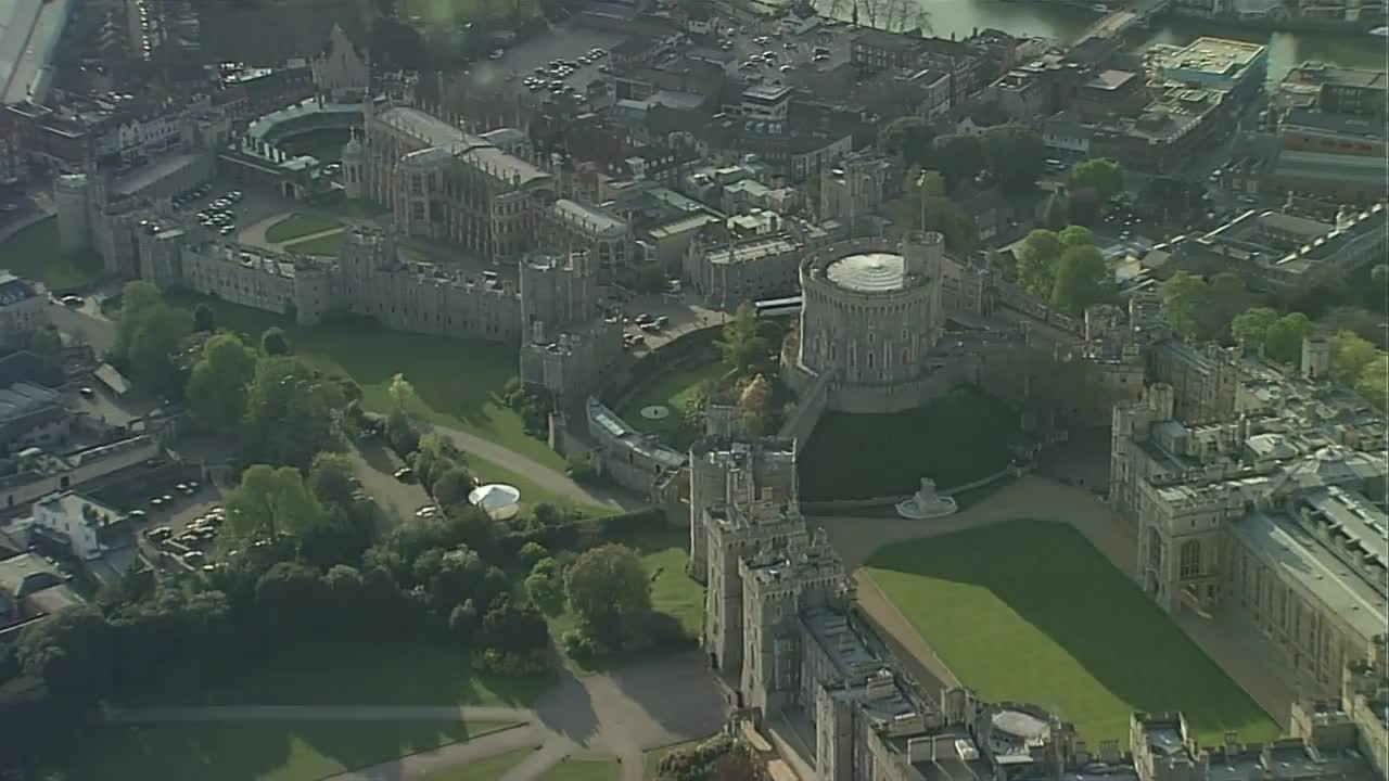Windsor Castle, England: Drone explores royal history