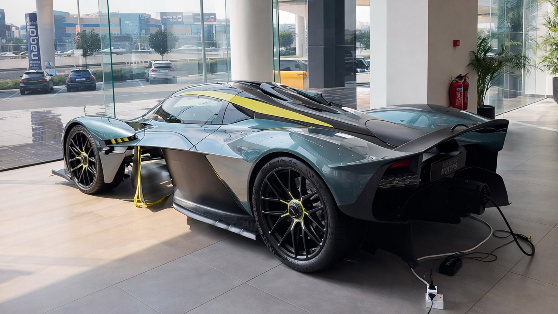 Hypercar $3,500,000 Aston Martin shown in Dubai