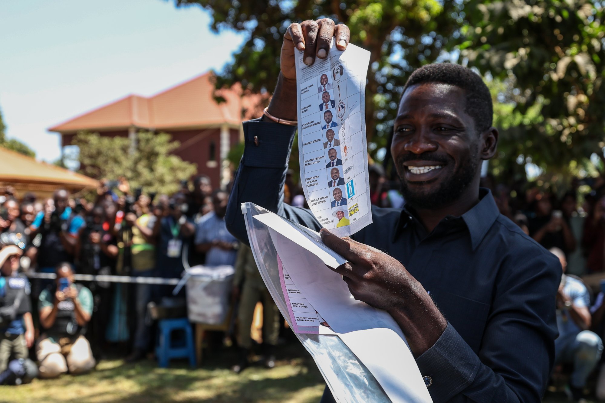 Uganda election: Bobi Wine under house arrest amid violence claims ...