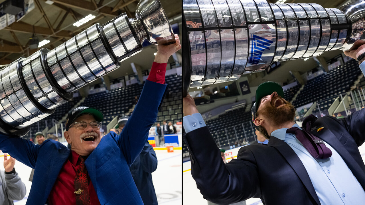 Meet the father-son duo bringing championship hockey back to Moncton