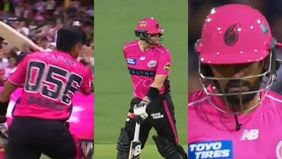 Angry Babar Azam refuses to hold back after Steve Smith denies him a ...