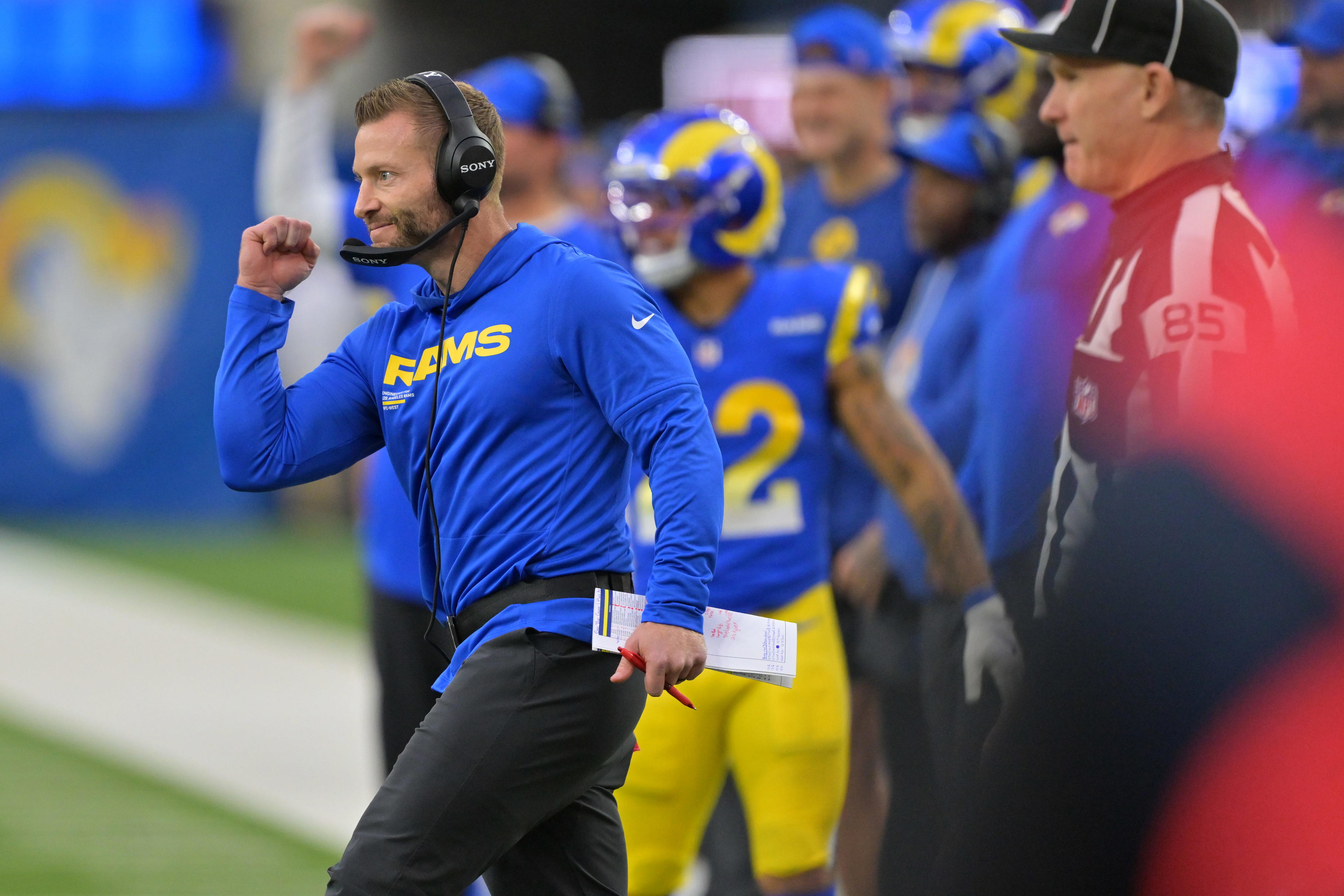 Sean McVay has historically excelled in close playoff games