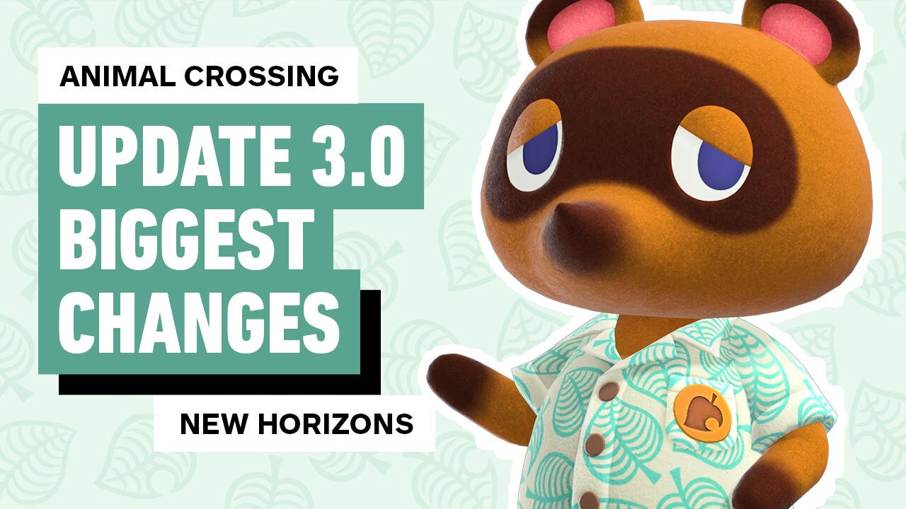 Animal Crossing: New Horizons - Biggest changes in version 3.0
