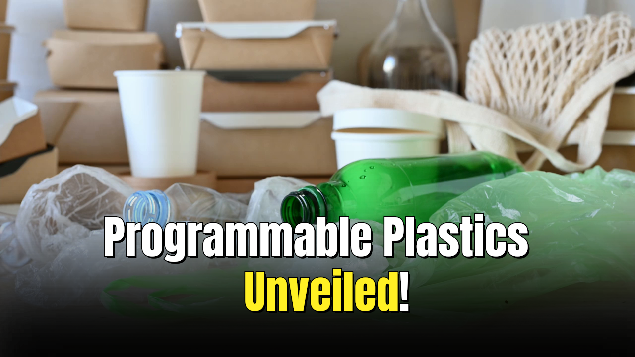 New smart plastics can be programmed to break down on schedule