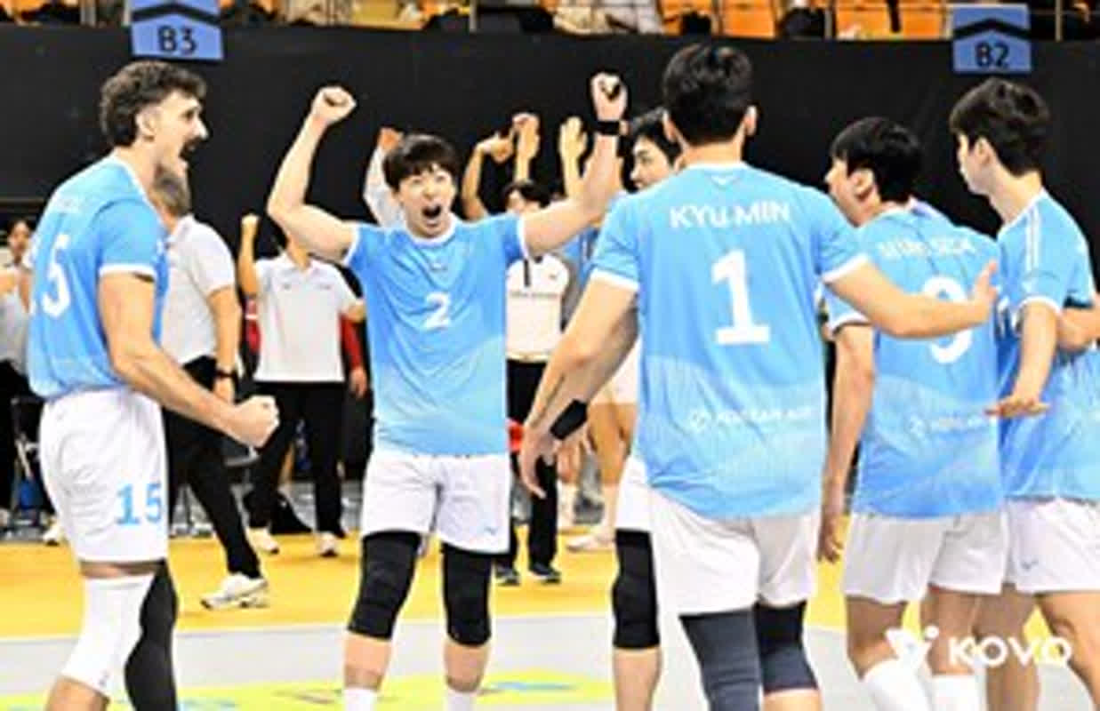 프로배구 대한항공, KB손해보험 꺾고 4연패 탈출… 현대건설도 3연패 벗어나