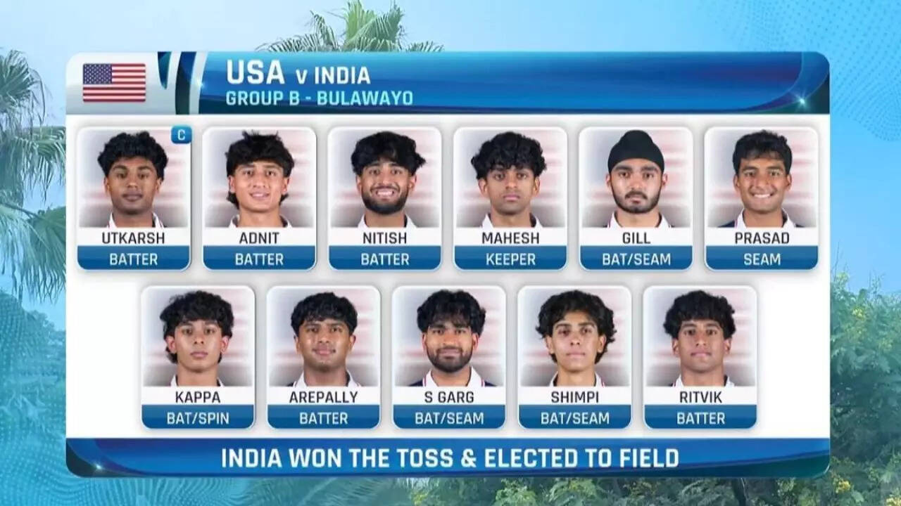 Not group B, it’s H1B: USA U19 cricket XI goes viral for Indian-origin ...