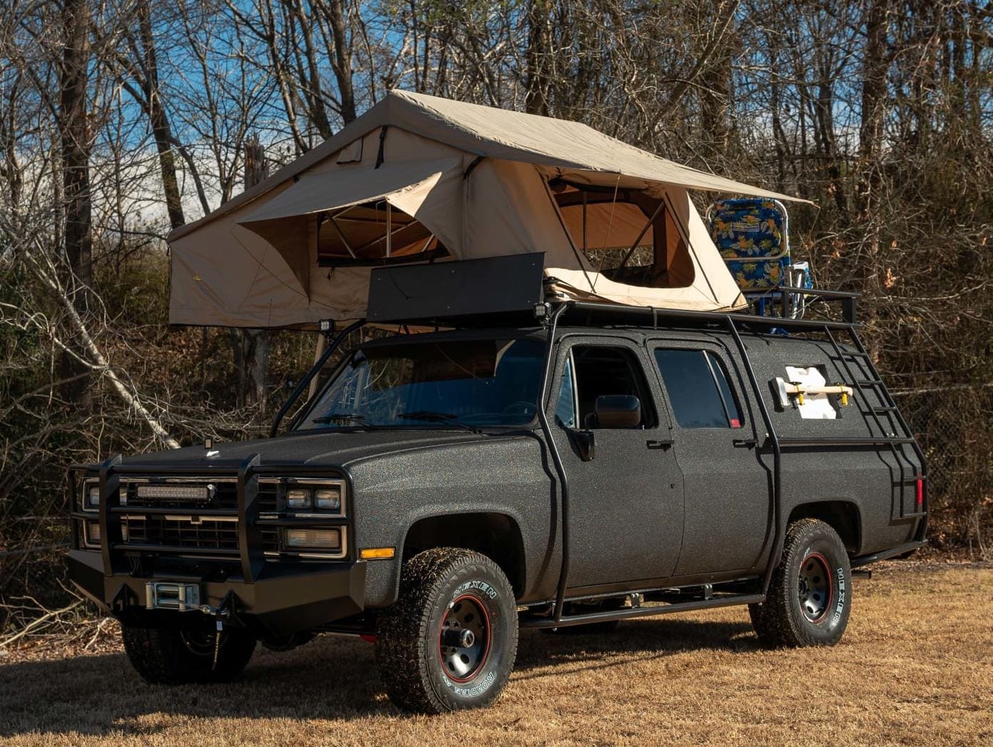 Rebuilt 1991 Chevrolet Suburban embraces bug out overland build ahead ...