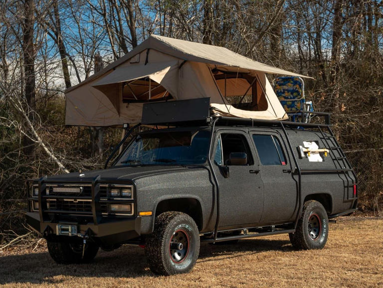 Rebuilt 1991 Chevrolet Suburban embraces bug out overland build ahead ...