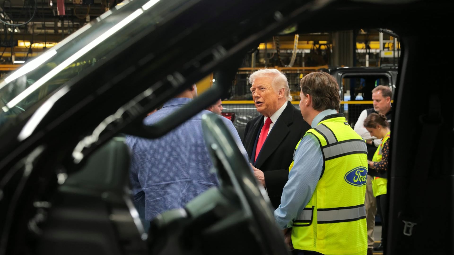 Did Trump invite China to build cars on American soil?
