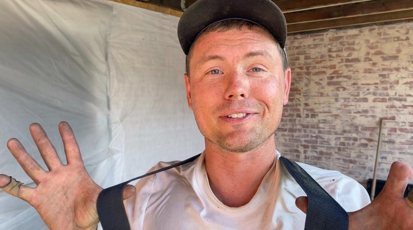 Installing siding on a 100-year-old house