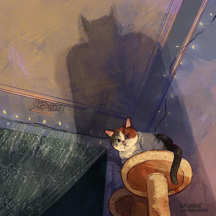 100-day challenge: Artistic illustrations based on cat memes