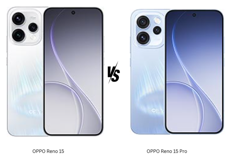 Oppo Reno15 vs Reno15 Pro: Same look, very different phones