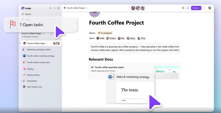 Organiza tu flujo de trabajo con Microsoft Loop en el móvil