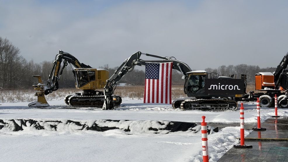 Developing: Micron to break ground in Clay at 11 a.m. on Friday