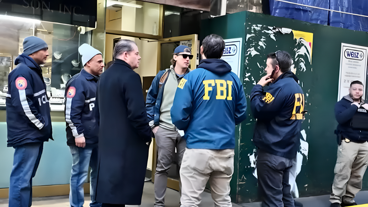 Luxury handbag thieves caught by heavily armed police in California robbery