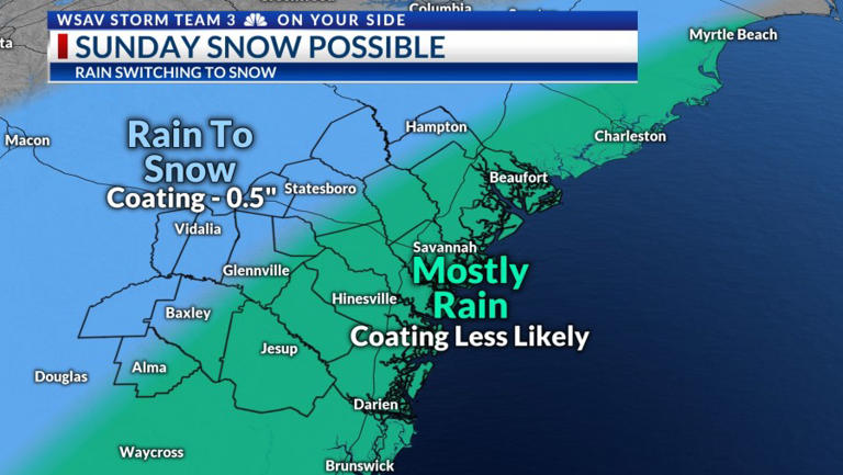 StormTeam 3: Bitter cold morning, wintry precip chance Sunday