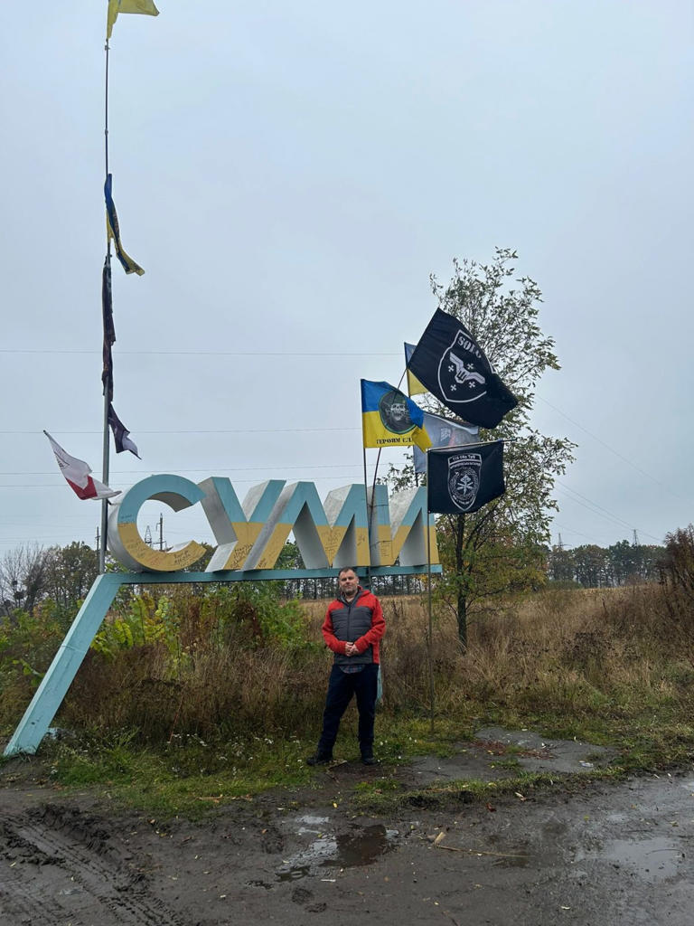 I’m taking a career break… at the Ukraine front line