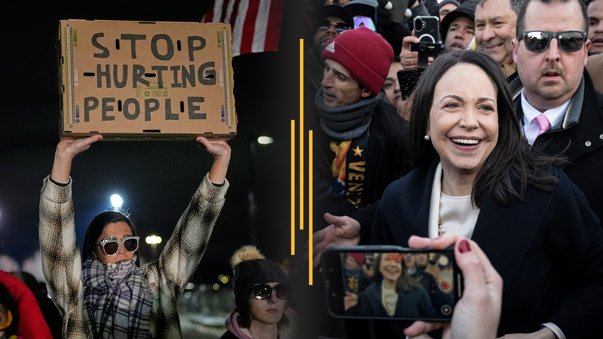 Trump weighs Insurrection Act in Minnesota; Machado hands over Nobel ...