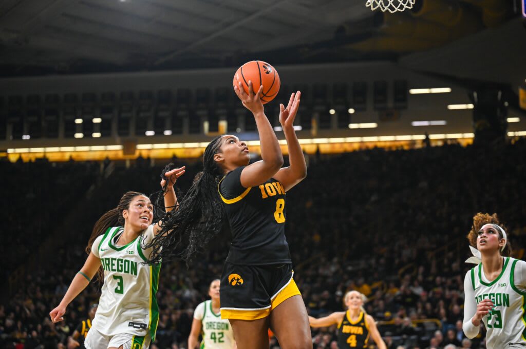 Photo gallery: Iowa women’s basketball vs Oregon