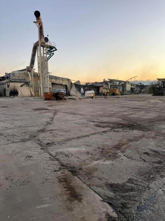 Video: Old Georgia-Pacific plant in Emporia engulfed in flames