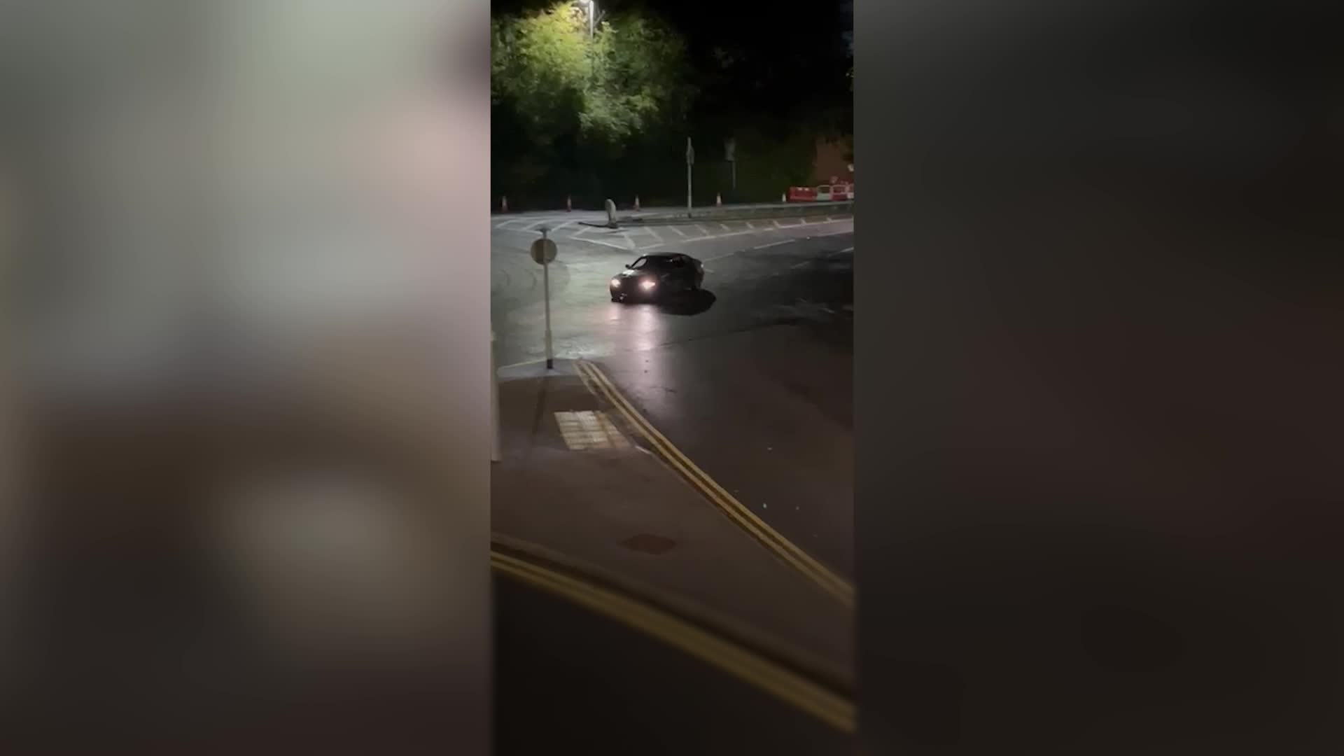 Driver caught drifting with passengers 'hung out of windows' banned ...