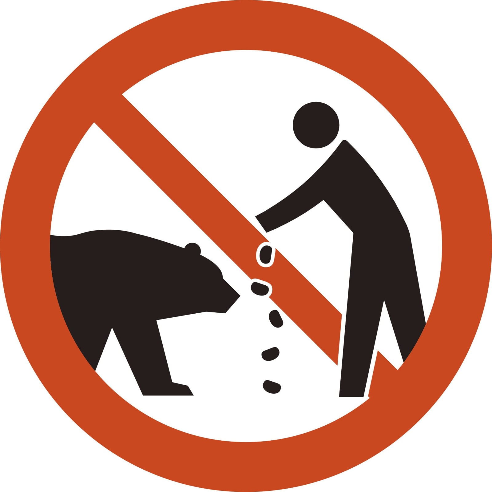 Japan's tourism agency issues bear-warning pictogram signs