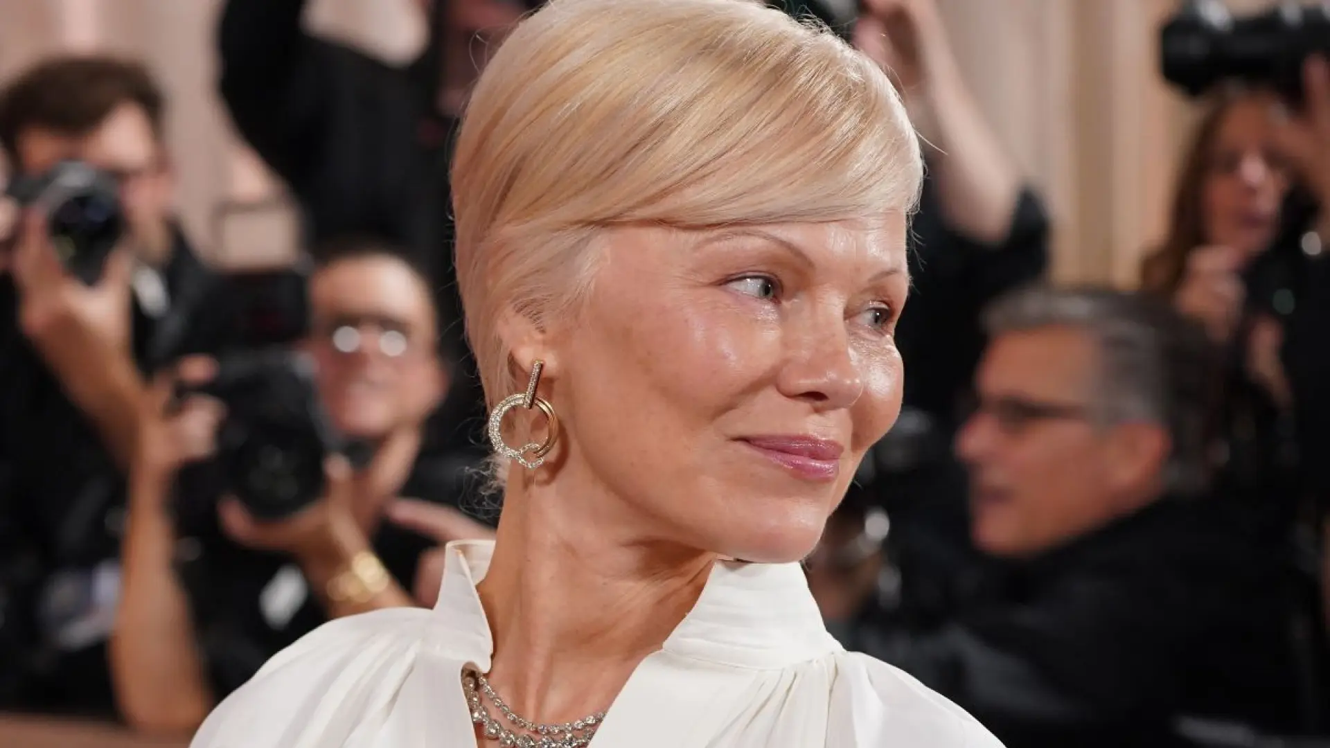 Pamela Anderson, muy incómoda con Seth Rogen en los Globos de Oro: "Fue ...