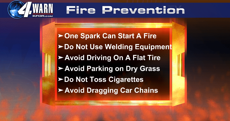 Fire officials warn of critical fire danger in Oklahoma