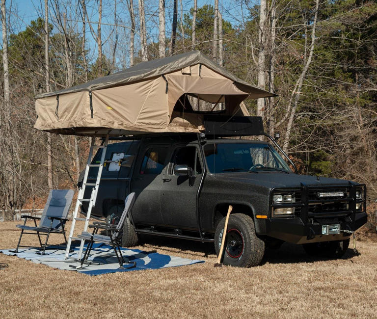 Rebuilt 1991 Chevrolet Suburban embraces bug out overland build ahead ...