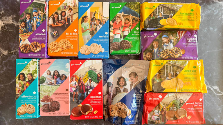 12 Girl Scout cookies, ranked worst to best