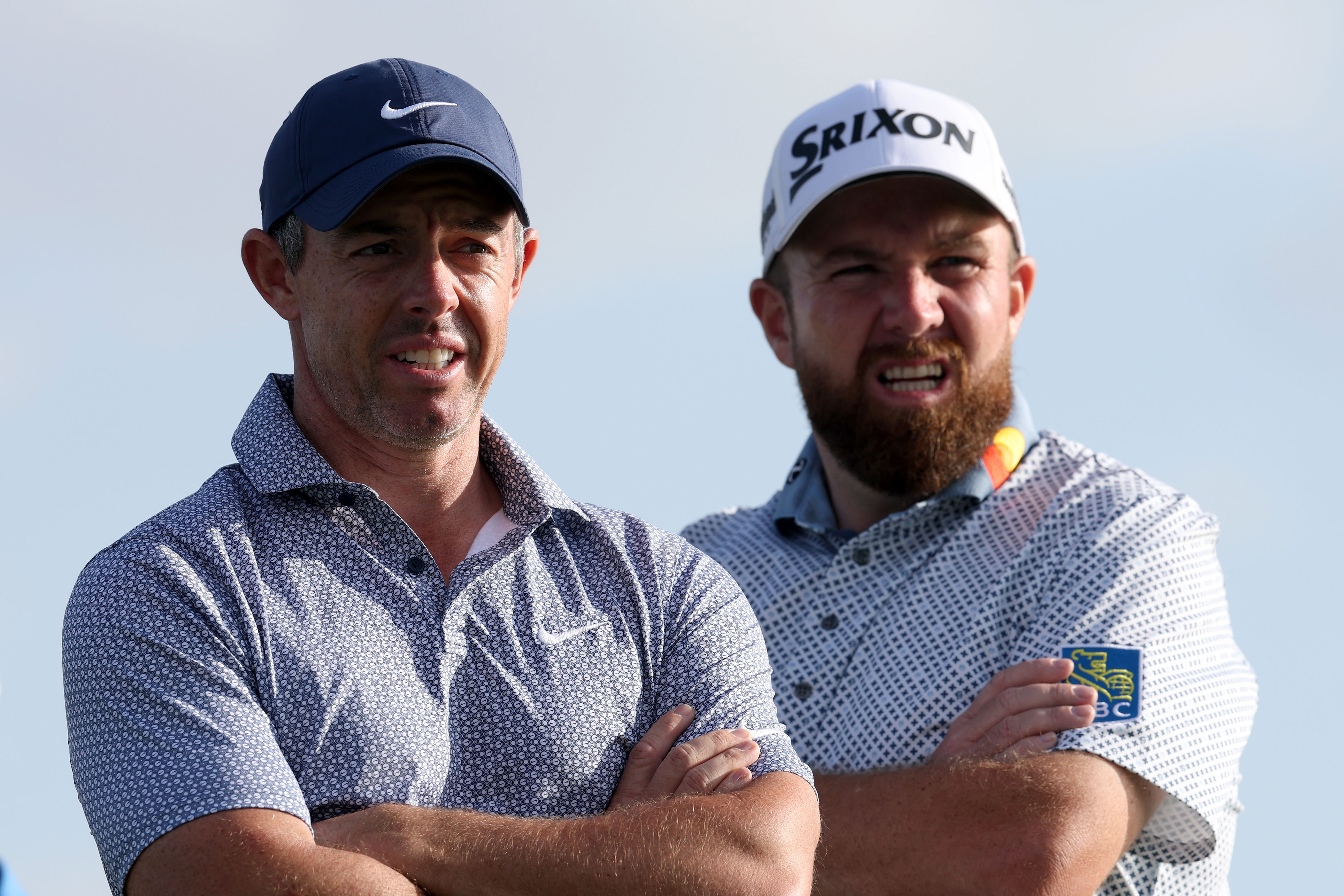 Ragged Rory McIlroy round sees Shane Lowry share Dubai Invitational lead
