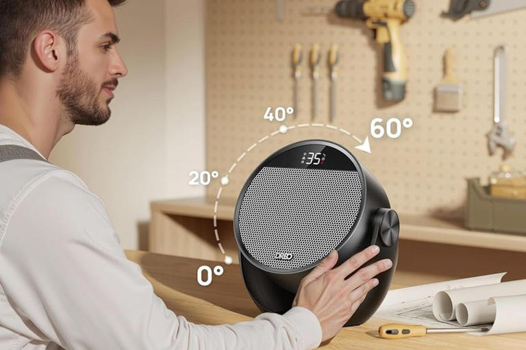 Get warm in 'two seconds' with Amazon portable heater that is 'way ...
