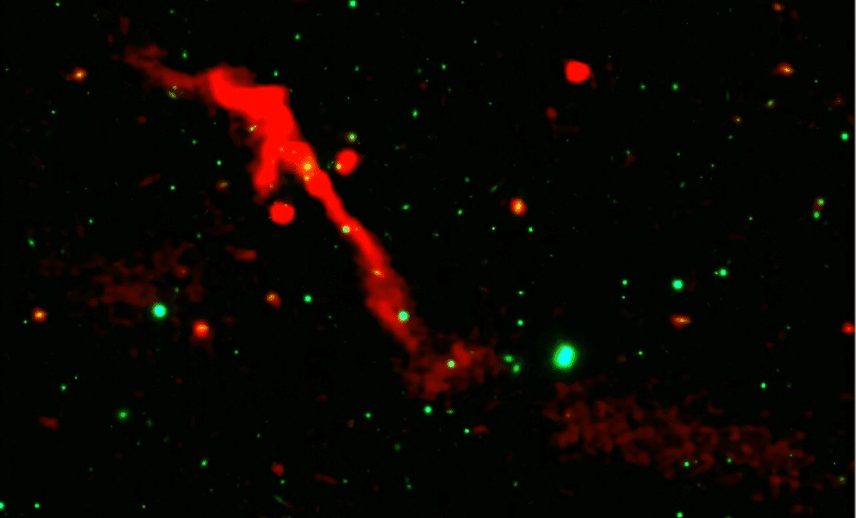 A black hole just came back to life after 100 million years, and it’s ...